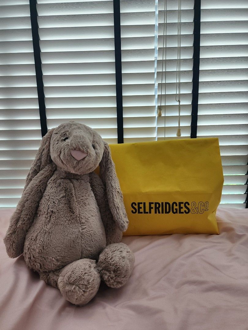 Jellycat Beige Bunny Plush Toy BNWT, Hobbies & Toys, Toys & Games on ...