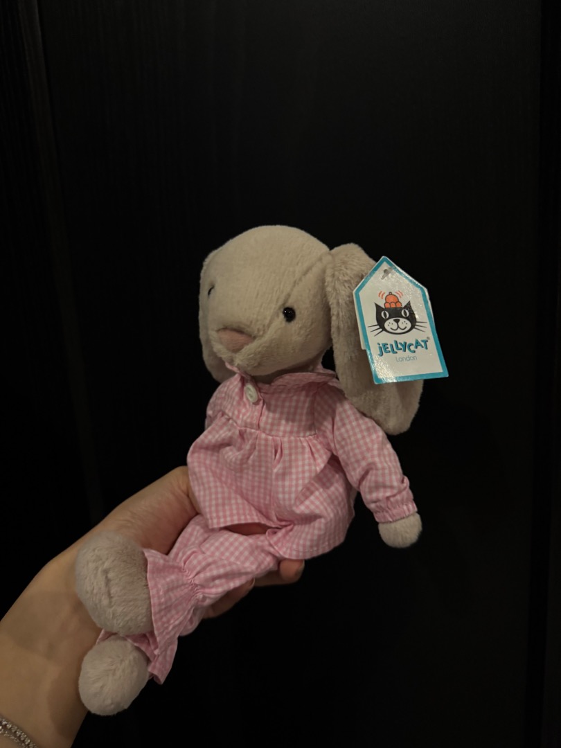 Jellycat Lottie Bunny Bedtime, Hobbies & Toys, Toys & Games on Carousell