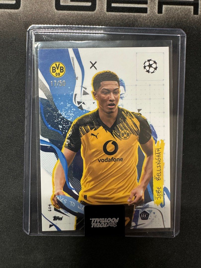 Jobe Bellingham Topps TTF Blue Parallel /50 Dortmund exciting RC ⚽️ 🔥🔥 ...
