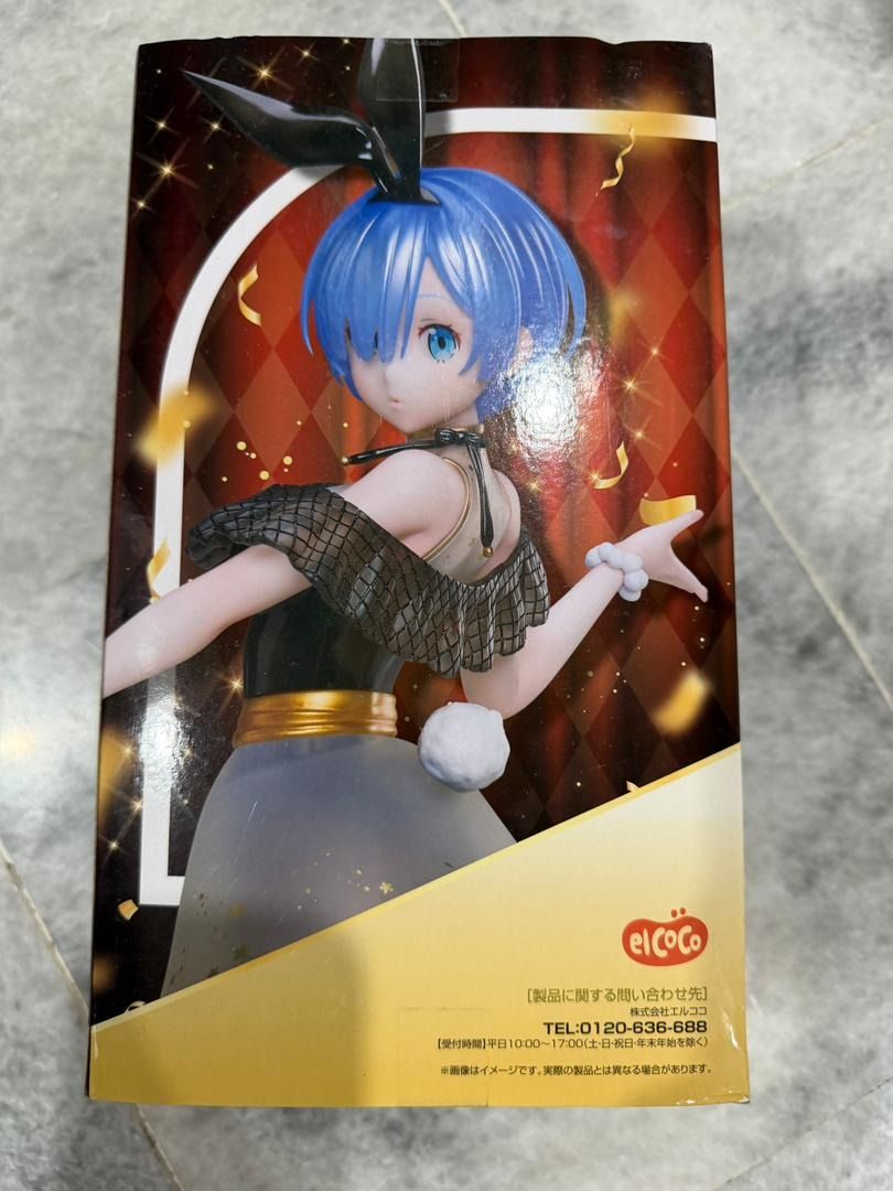 JP (SALE) elCOCO REM Sweet Bunny 1/7 Scale Figure Re:ZERO Starting Life ...