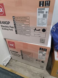 KDK T60AWS Electric Ceiling Fan, Furniture & Home Living, Lighting ...