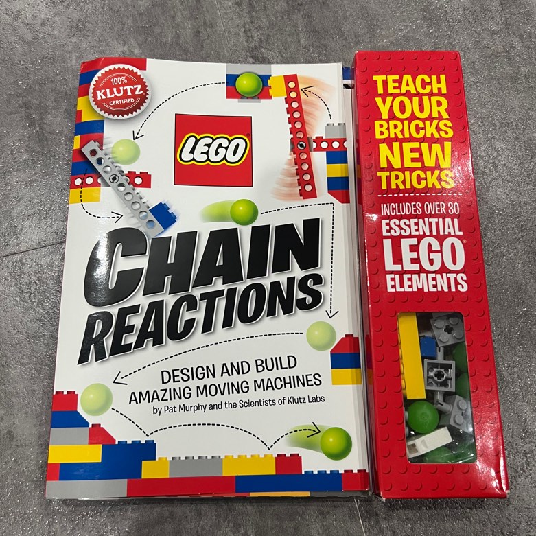 Klutz Lego Chain Reactions Science & Building Kit, Hobbies & Toys, Toys ...