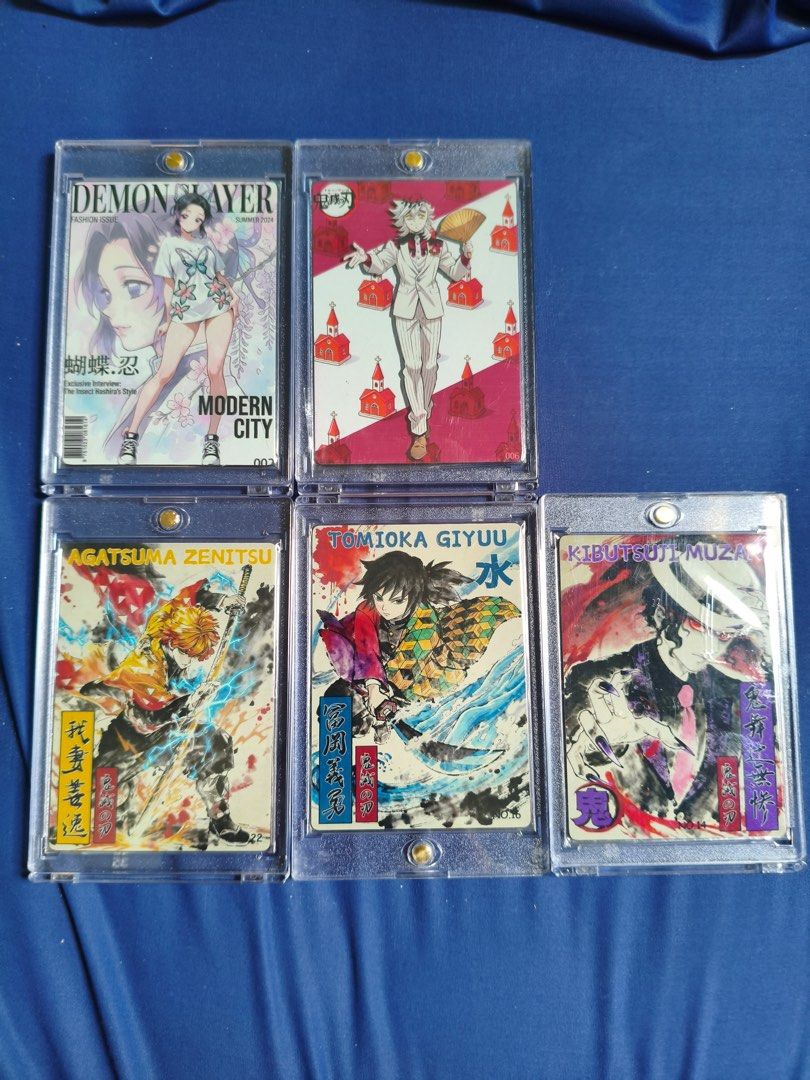 Kuku Demon Slayer Metal card, Hobbies & Toys, Toys & Games on Carousell