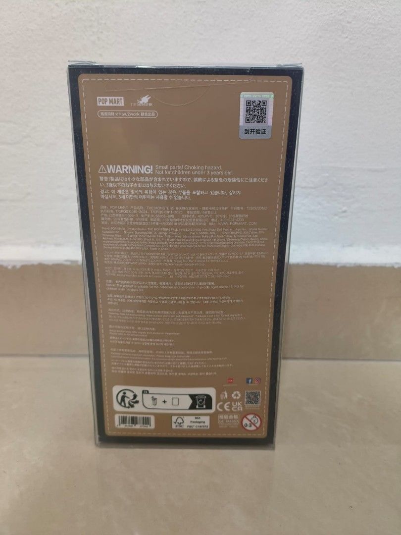 LABUBU POP MART Fall in Wild Vinyl Figure, Hobbies & Toys, Toys & Games ...