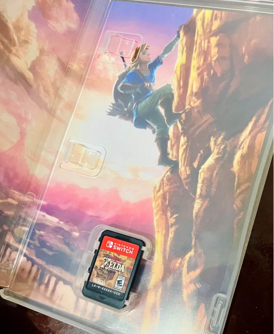 Legend of Zelda Breath of the Wild (Nintendo Switch Games), Video ...