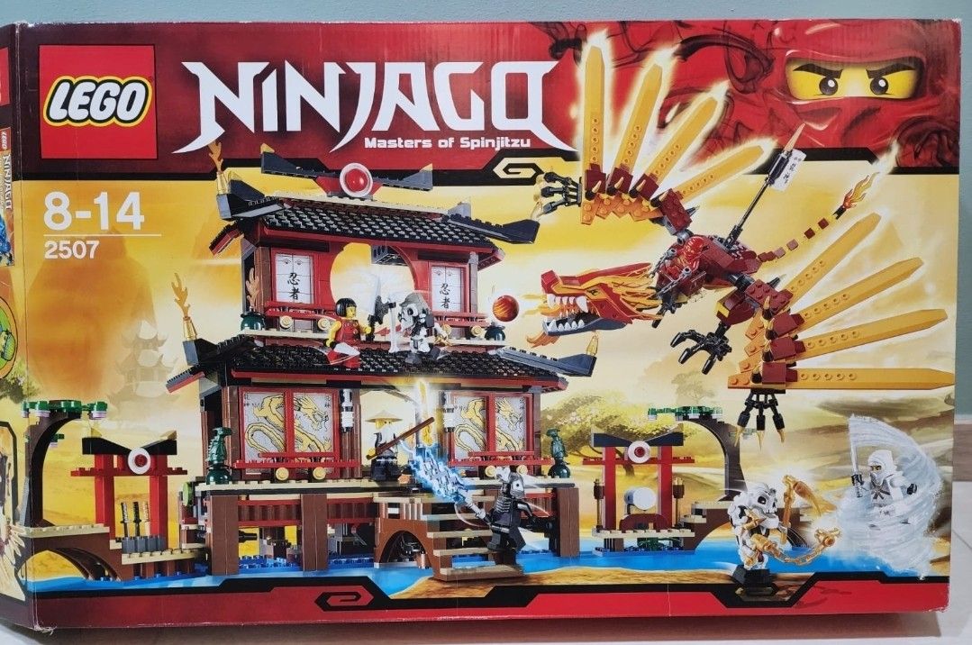 LEGO Ninjago 2507 Fire Temple Set, Hobbies & Toys, Toys & Games on ...