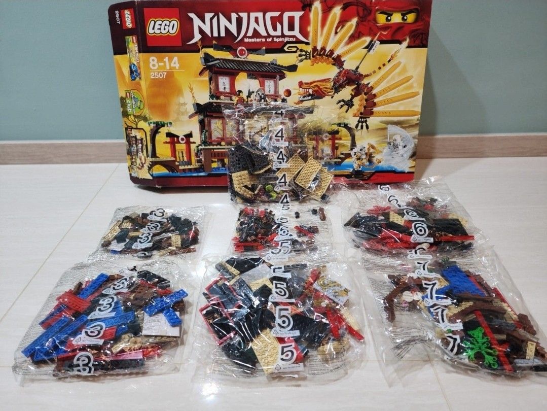 LEGO Ninjago 2507 Fire Temple Set, Hobbies & Toys, Toys & Games on ...