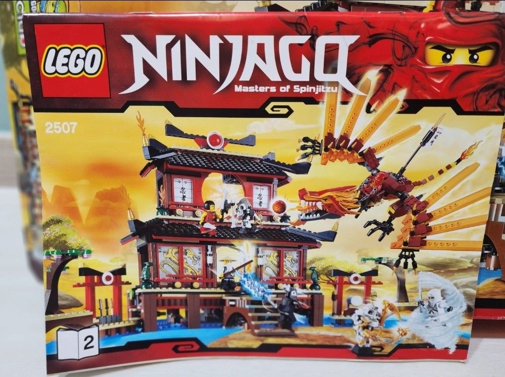 LEGO Ninjago 2507 Fire Temple Set, Hobbies & Toys, Toys & Games on ...