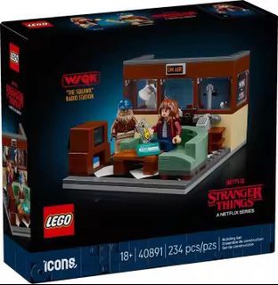 Lego 40891 Stranger Things WSQK Radio Station, Hobbies & Toys, Toys ...