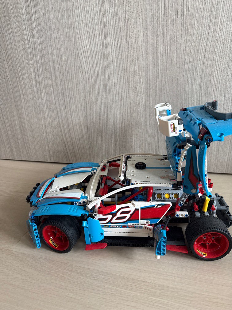 Lego technic rally car 42077, Hobbies & Toys, Toys & Games on Carousell