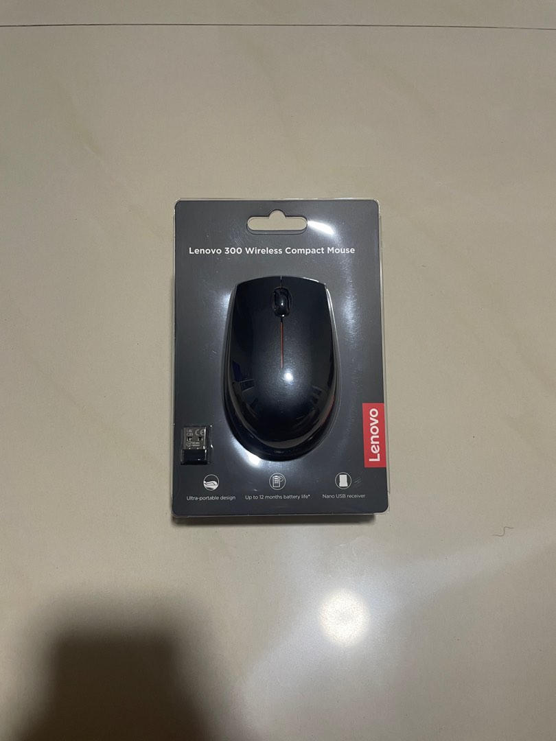 Lenovo 300 Wireless Compact Mouse, Computers & Tech, Parts ...