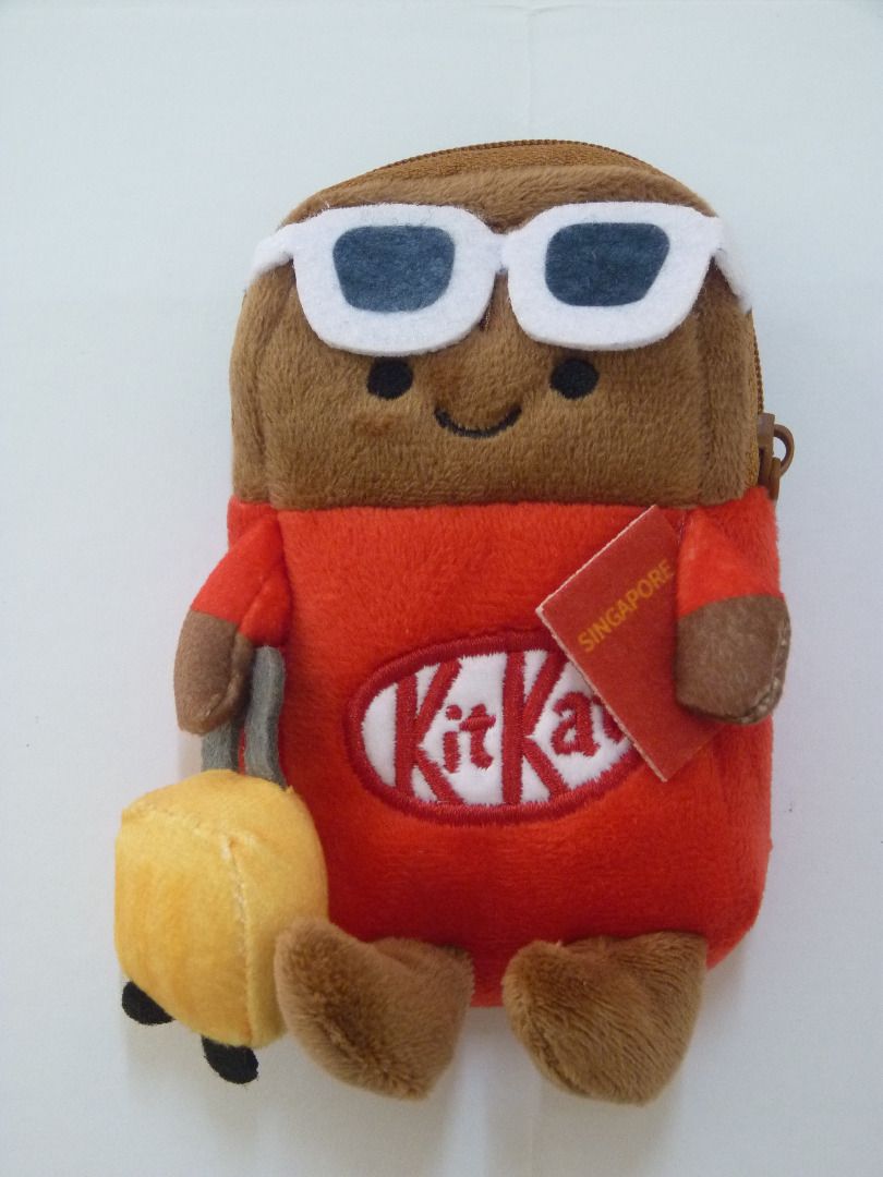 Limited Edition Kit Kat Break Buddy Pouch (Travel Kaki), Hobbies & Toys ...
