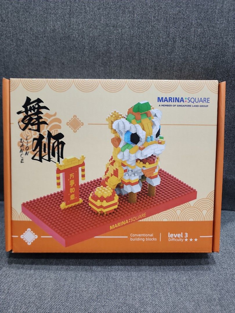 Lion dance building blocks CNY lego, Hobbies & Toys, Toys & Games on ...