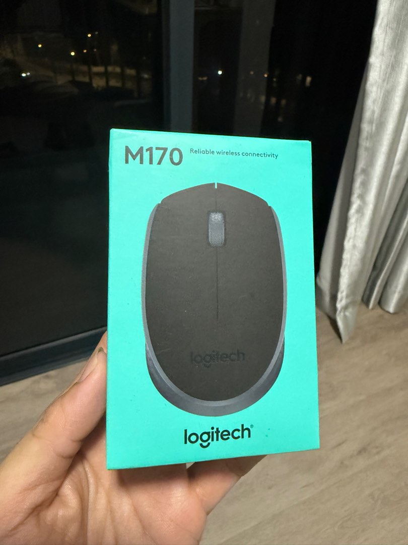 Logitech M170 Wireless Mouse - Black, Computers & Tech, Parts ...