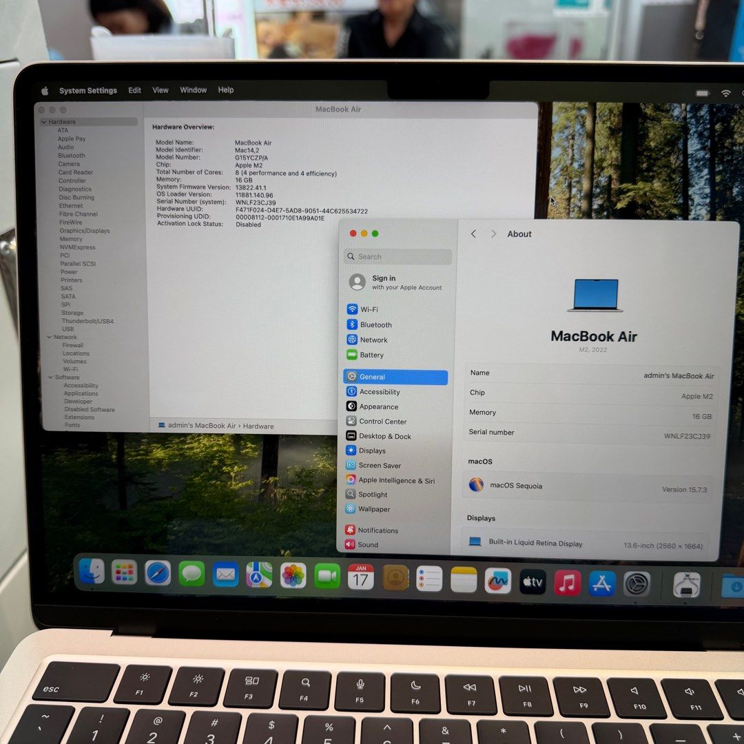 MacBook Air 13” M2 2022 ｜16/256GB ｜10 Cycles ｜#CJ39, Computers & Tech ...