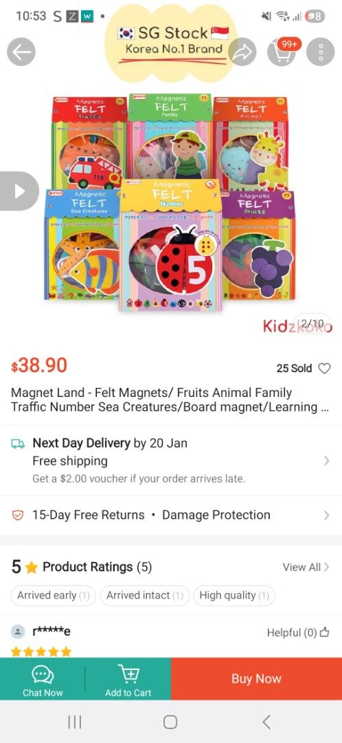 Magnetic Felt Sea Creatures & more (Set), Hobbies & Toys, Toys & Games ...