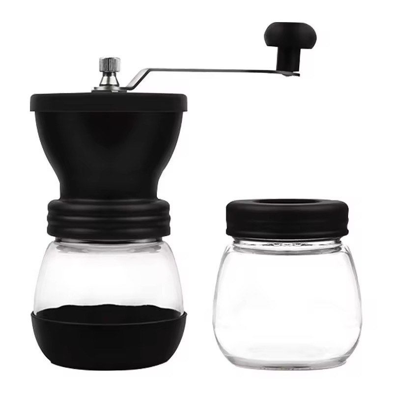 Manual Coffee Grinder with Glass Jar, TV & Home Appliances, Kitchen ...