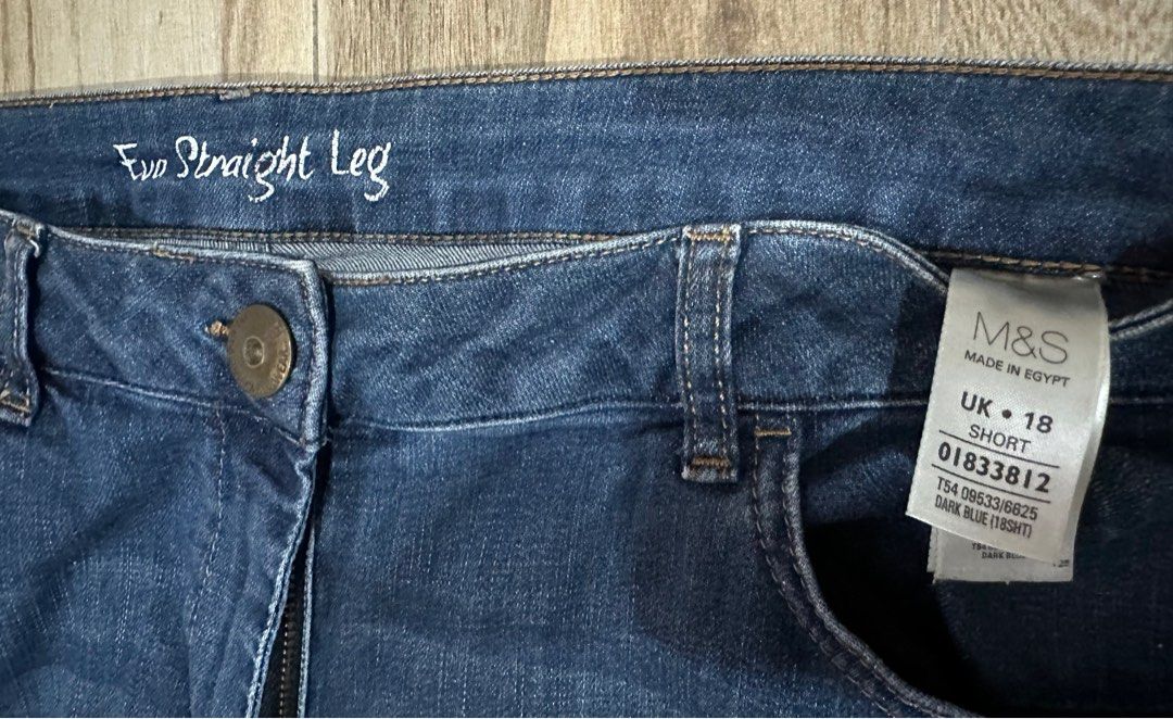 Marks and Spencer ladies Jeans - UK 18 Short, Women's Fashion, Bottoms ...