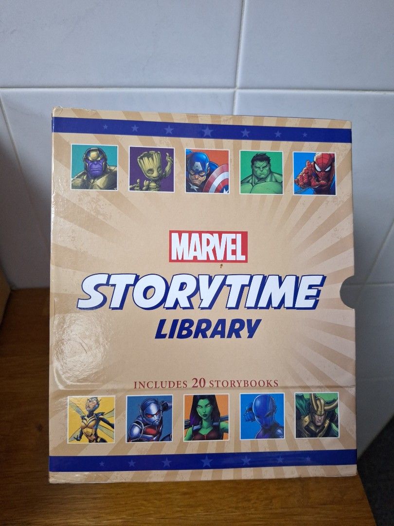 *$7 fast deal** Marvel Storytime Library - 16 Storybooks, Hobbies ...