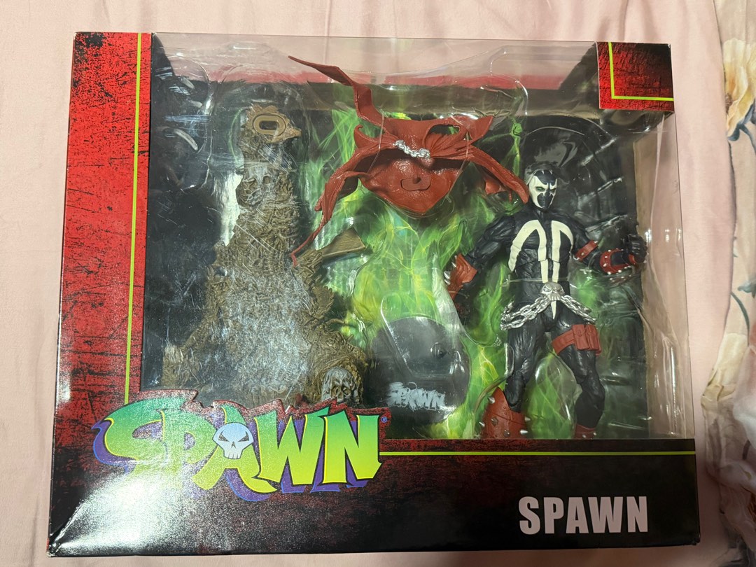 McFarlane Toys Spawn Deluxe Box Set, which includes the Spawn action ...