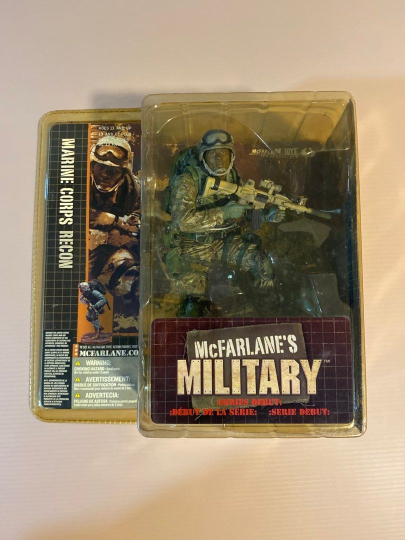 McFarlane's Military Marine Corps Recon Action Figure, Hobbies & Toys ...