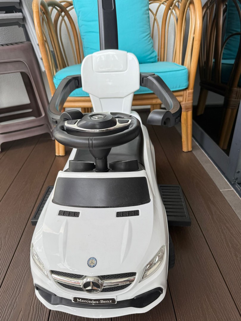 Mercedes-Benz Ride-on Car, Hobbies & Toys, Toys & Games on Carousell