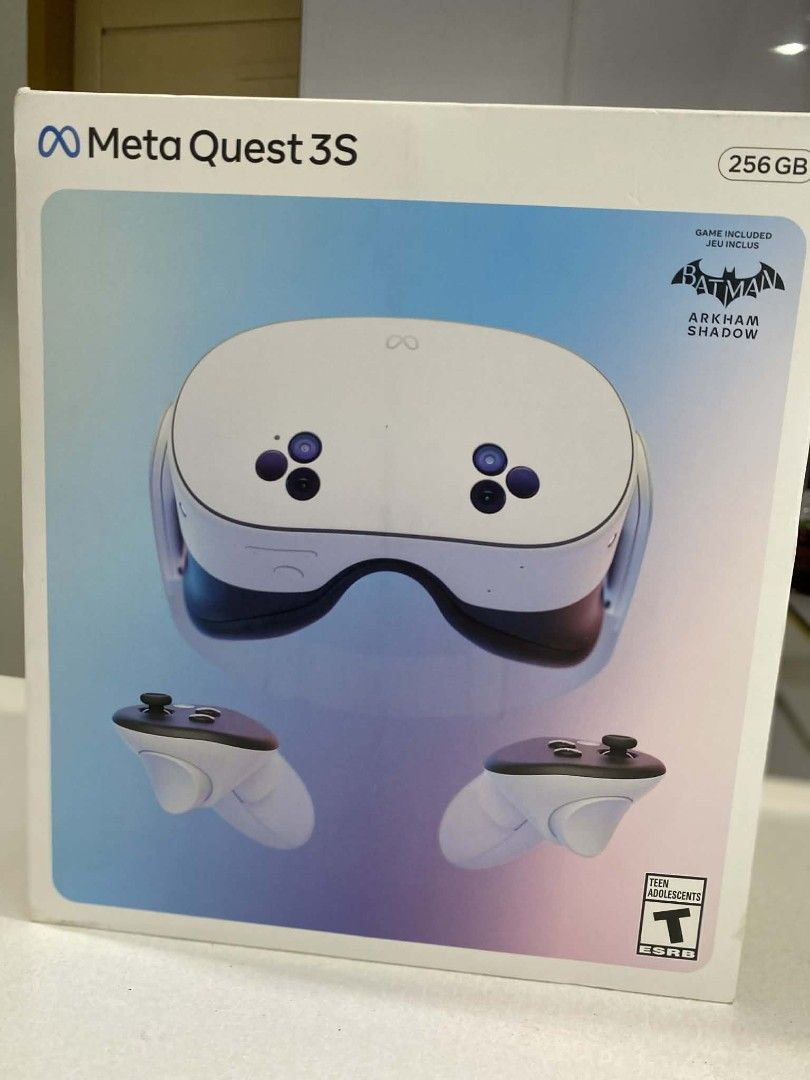 Meta Quest 3S 256GB VR Headset, Video Gaming, Video Game Consoles ...