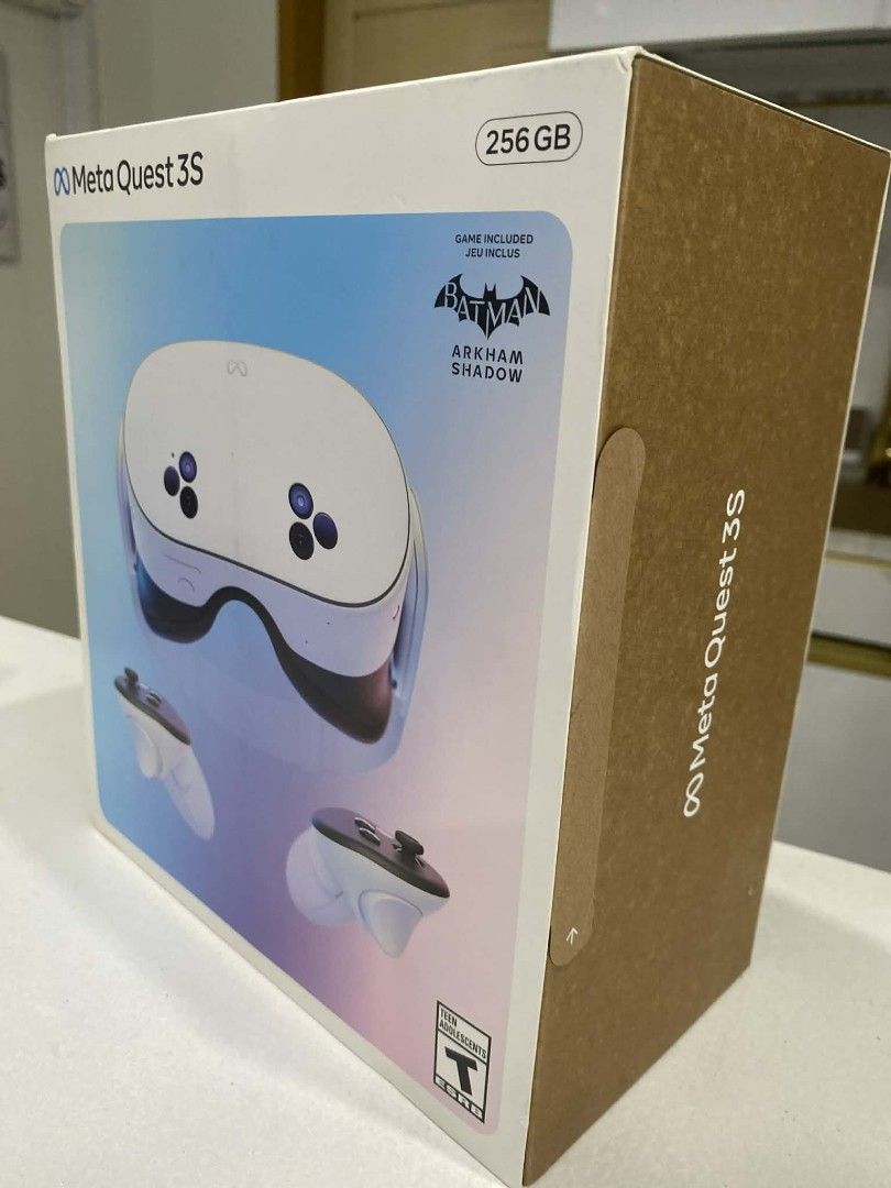 Meta Quest 3S 256GB VR Headset, Video Gaming, Video Game Consoles ...