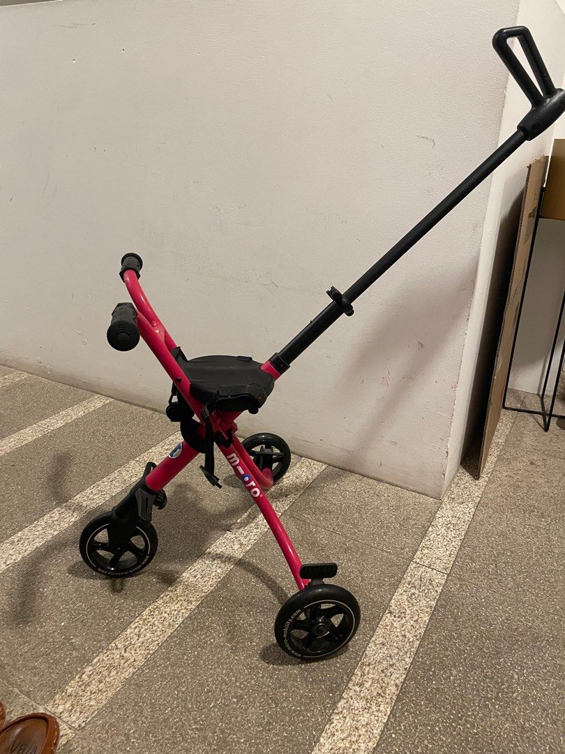 Micro Trike XL Ruby Red, Babies & Kids, Going Out, Strollers on Carousell