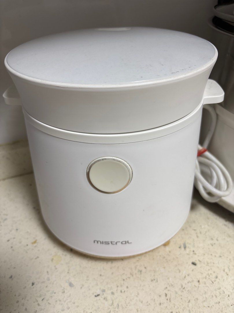 Mistral Rice Cooker - White, TV & Home Appliances, Kitchen Appliances ...