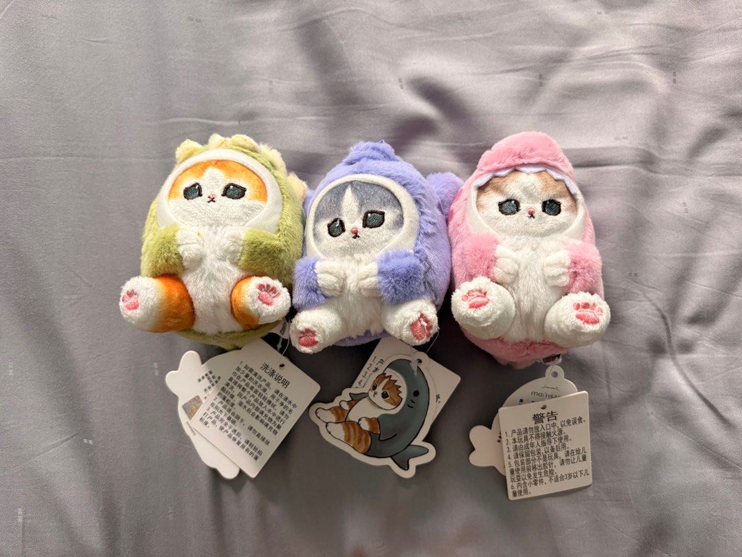 Mofusand Shark Cat Plushie, Hobbies & Toys, Toys & Games on Carousell