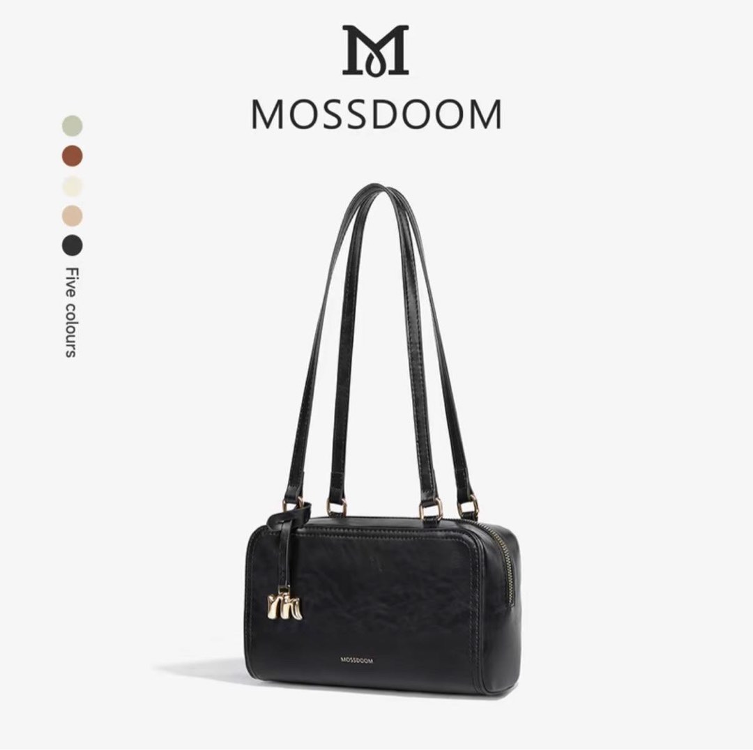 mossdoom reyna shoulder bag in black, Women's Fashion, Bags & Wallets ...