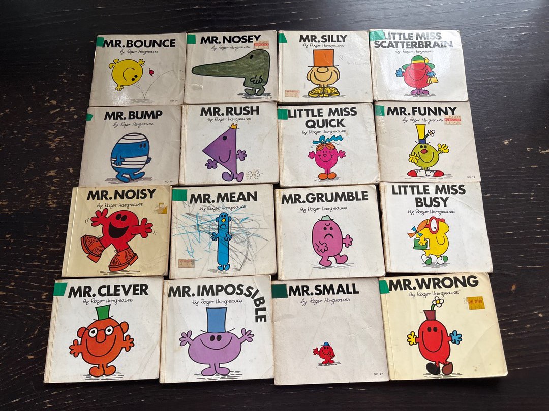 Mr. Men and Little Miss Book Collection, Hobbies & Toys, Books ...
