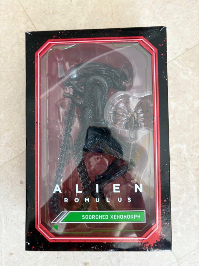 NECA Alien: Romulus - Scorched Xenomorph Action Figure, Hobbies & Toys ...