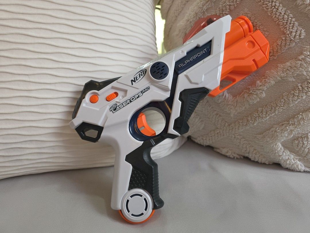 Nerf Laser Ops Pro AlphaPoint Blaster, Hobbies & Toys, Toys & Games on Carousell