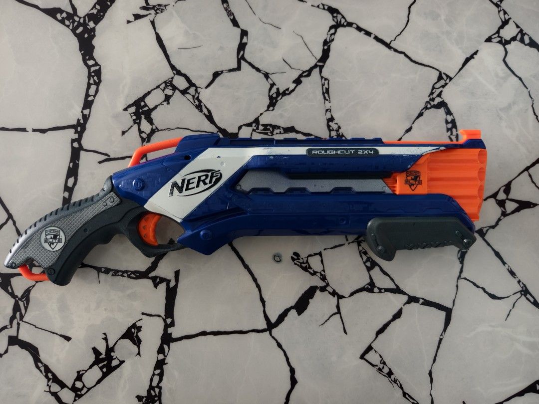Nerf Rough Cut Blaster, Hobbies & Toys, Toys & Games on Carousell
