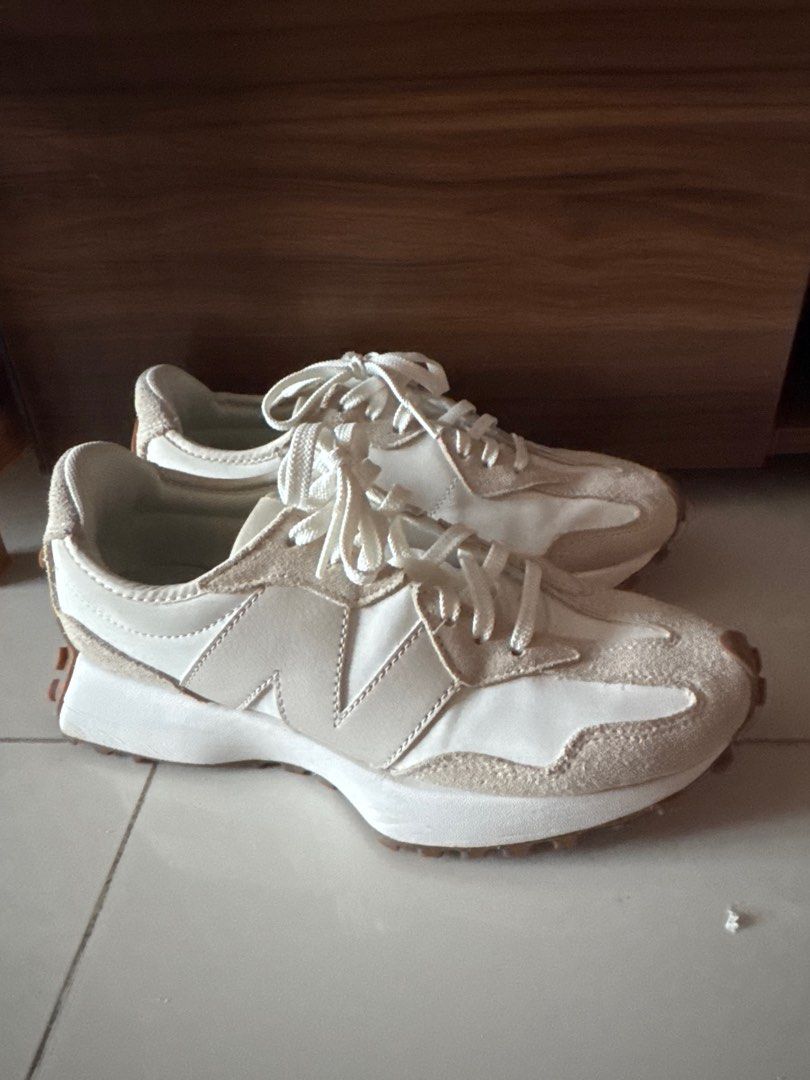 New Balance 327 Sneakers - Cream - EU38, Women's Fashion, Footwear ...