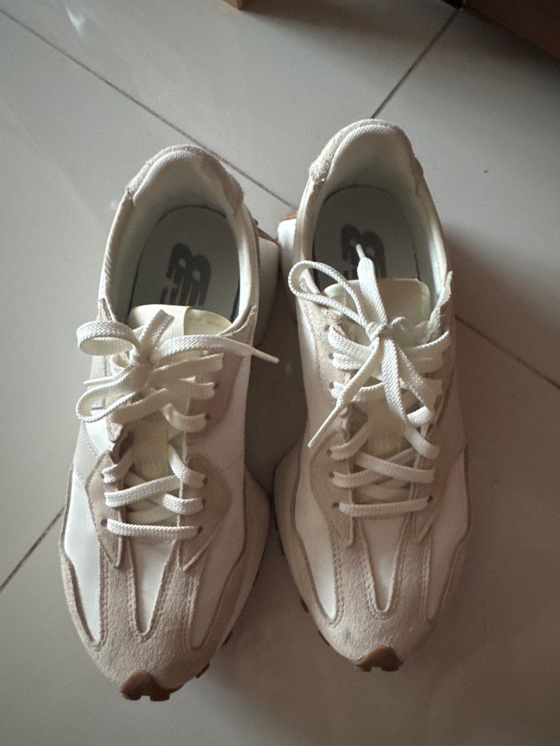 New Balance 327 Sneakers - Cream - EU38, Women's Fashion, Footwear ...