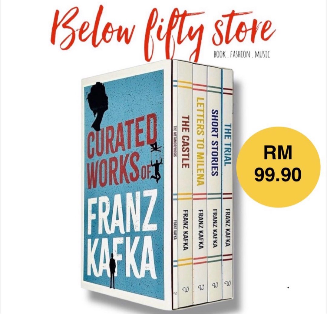NEW!!! READY STOCK!! Franz Kafka Curated Works of Franz Kafka 5 Books ...
