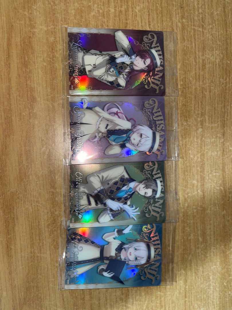 Nijisanji wafer cards Shiny Gems Trading Cards Set of 4, Hobbies & Toys ...
