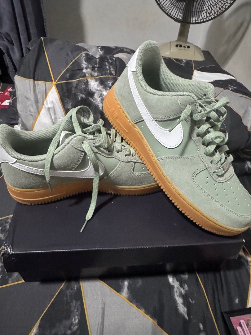 Nike Air Force 1 '07 LV8 - Jade Horizon, Men's Fashion, Footwear ...