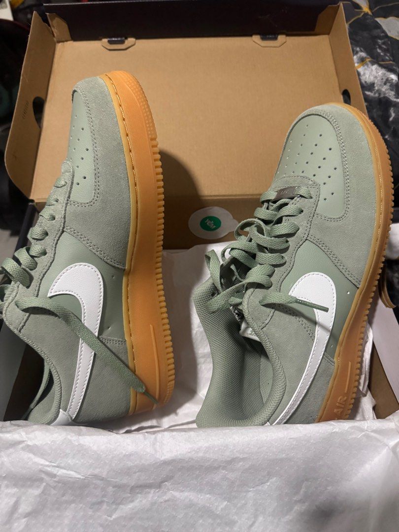 Nike Air Force 1 '07 LV8 - Jade Horizon, Men's Fashion, Footwear ...