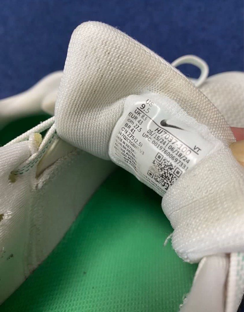 Nike Pegasus 41 Running Shoes - White/Orange - US 9.5, Men's Fashion ...