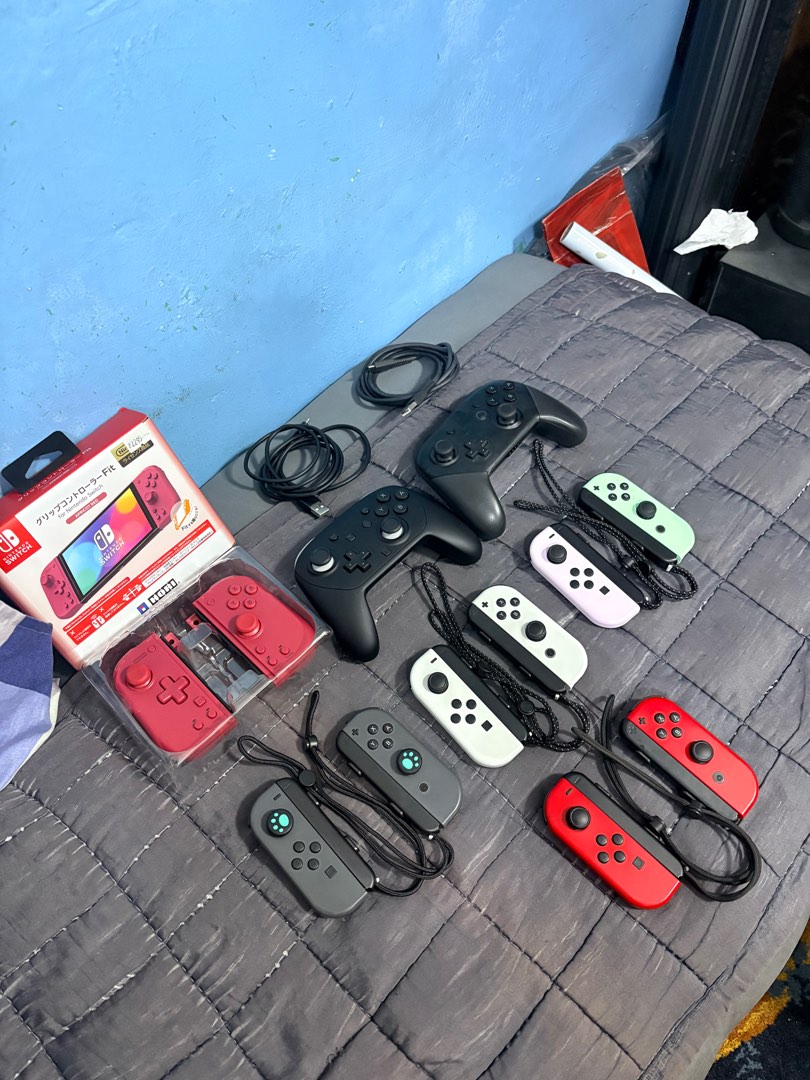 Nintendo Switch 1-2 Joycons & Controllers, Video Gaming, Video Games ...