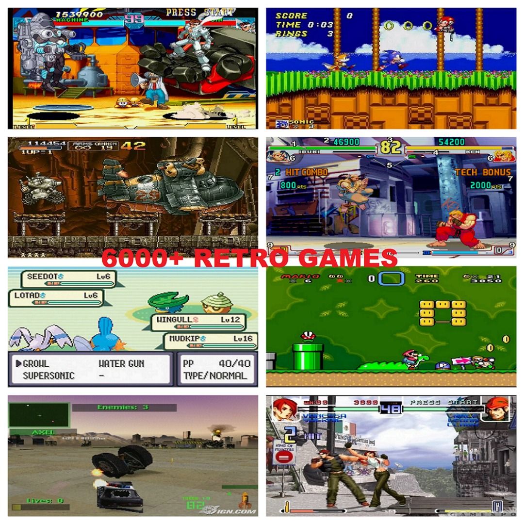 Nintendo wii U 500GB, 130+ games Installed with additional +6000 retro ...