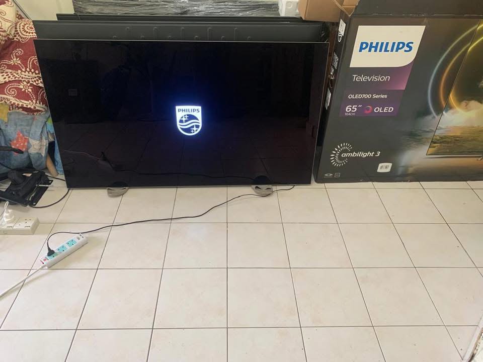 OLED PHILIPS 65 Inch Razor Slim 4K UHD OLED Android TV 2024 model ...