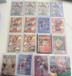 One Piece Card Game English Cards AA parallel, Hobbies & Toys, Toys ...