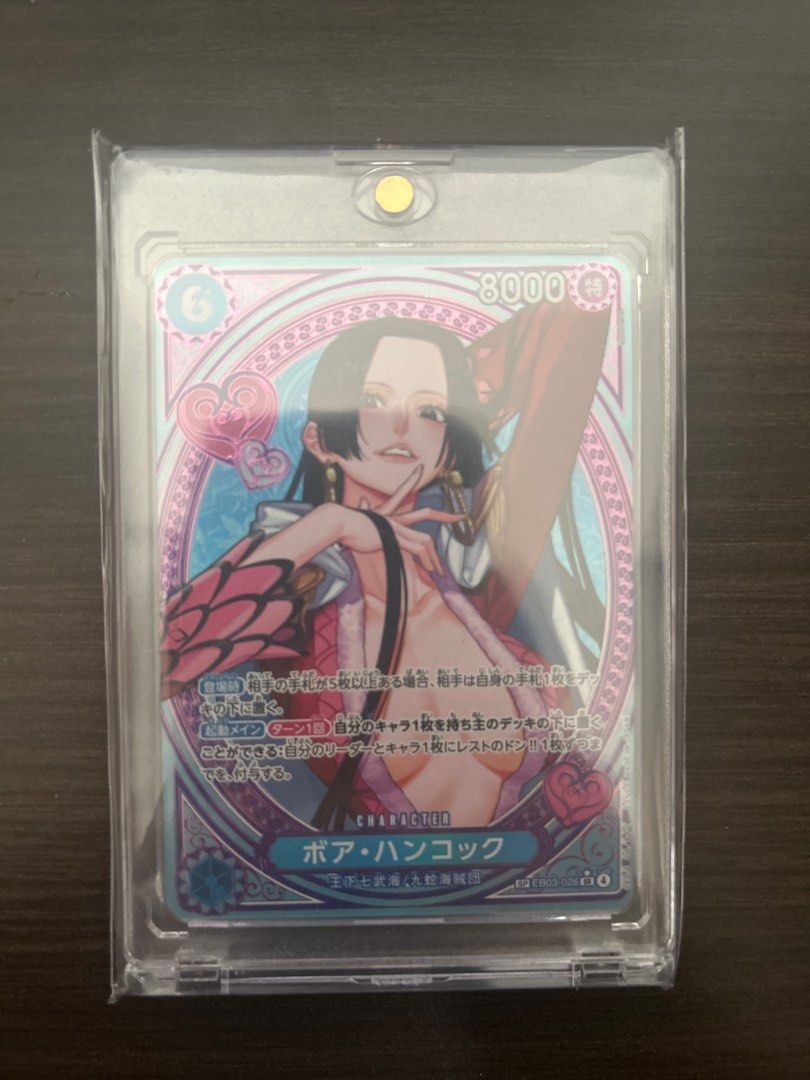 One Piece Card Game - Boa Hancock Eb03 026 SP, Hobbies & Toys, Toys & Games on Carousell