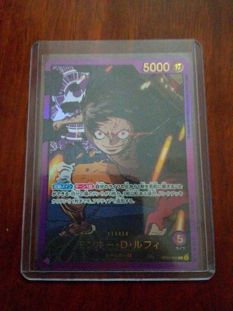 One Piece Card Game - Monkey D. Luffy, Hobbies & Toys, Toys & Games on ...