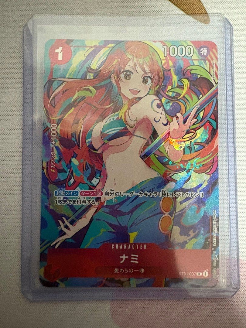 One Piece Card Game - Nami ST01-007, Hobbies & Toys, Toys & Games on ...